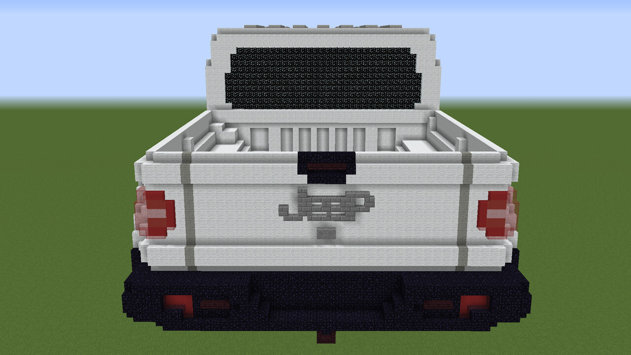 Jeep Gladiator Minecraft Map