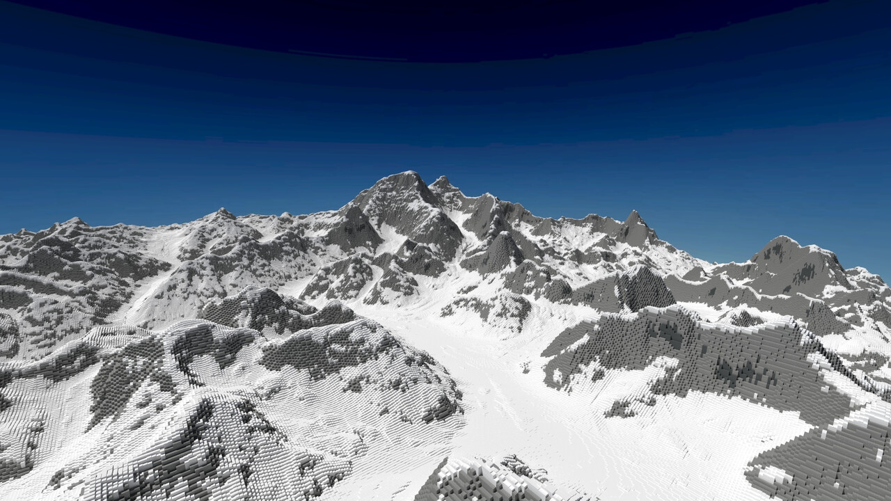 Mount Everest Minecraft Map