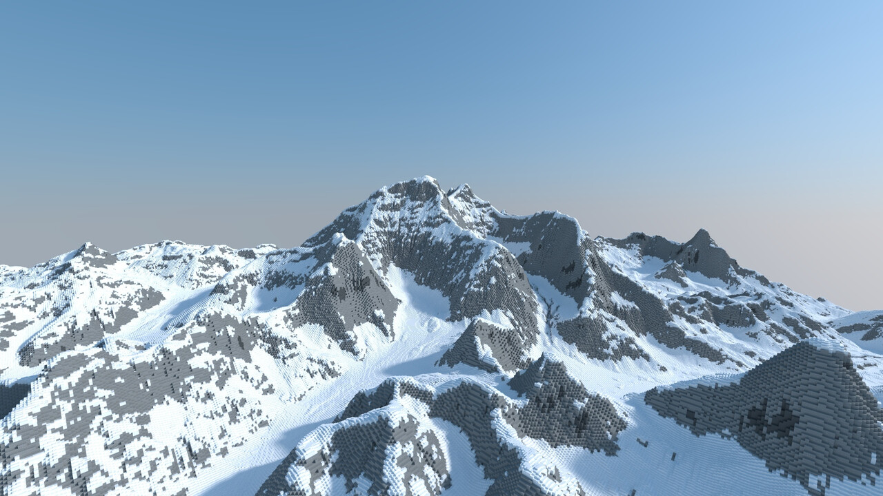 Mount Everest Minecraft Map