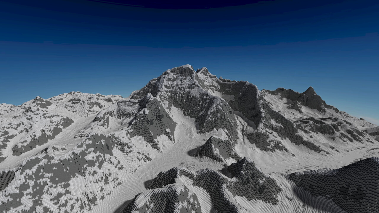 Mount Everest Minecraft Map