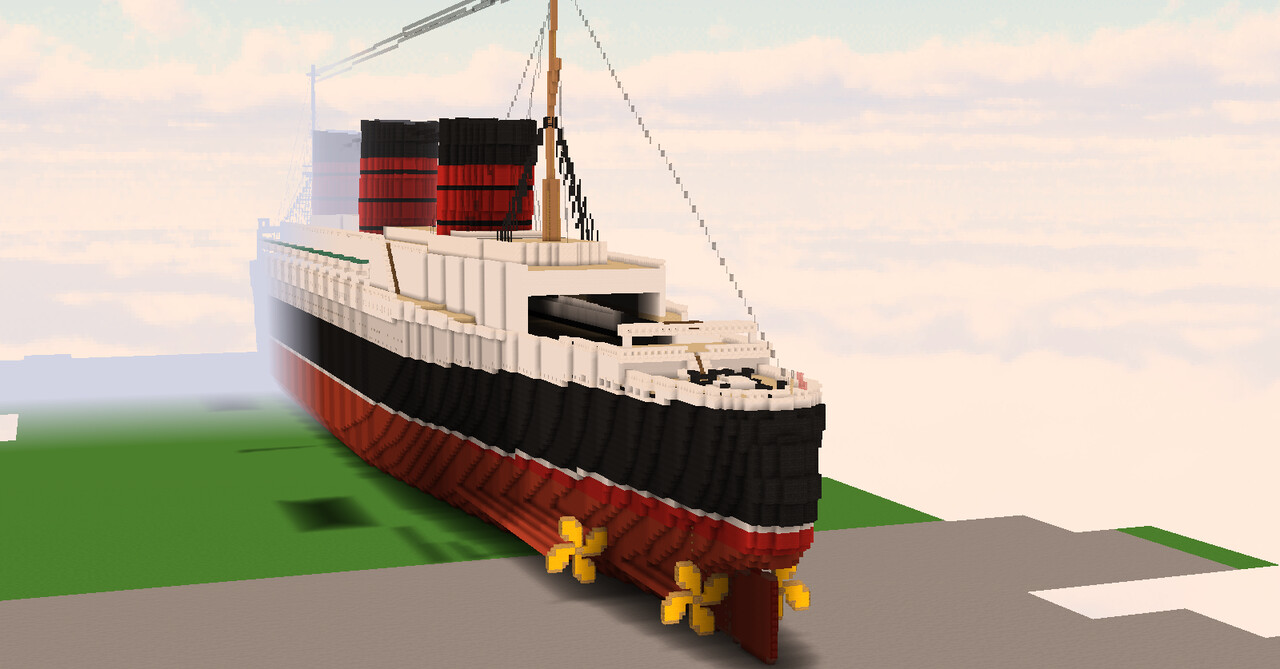 RMS Queen Mary Minecraft Map