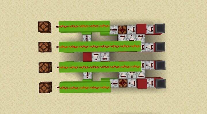 Signal Strength Sorter Minecraft Map