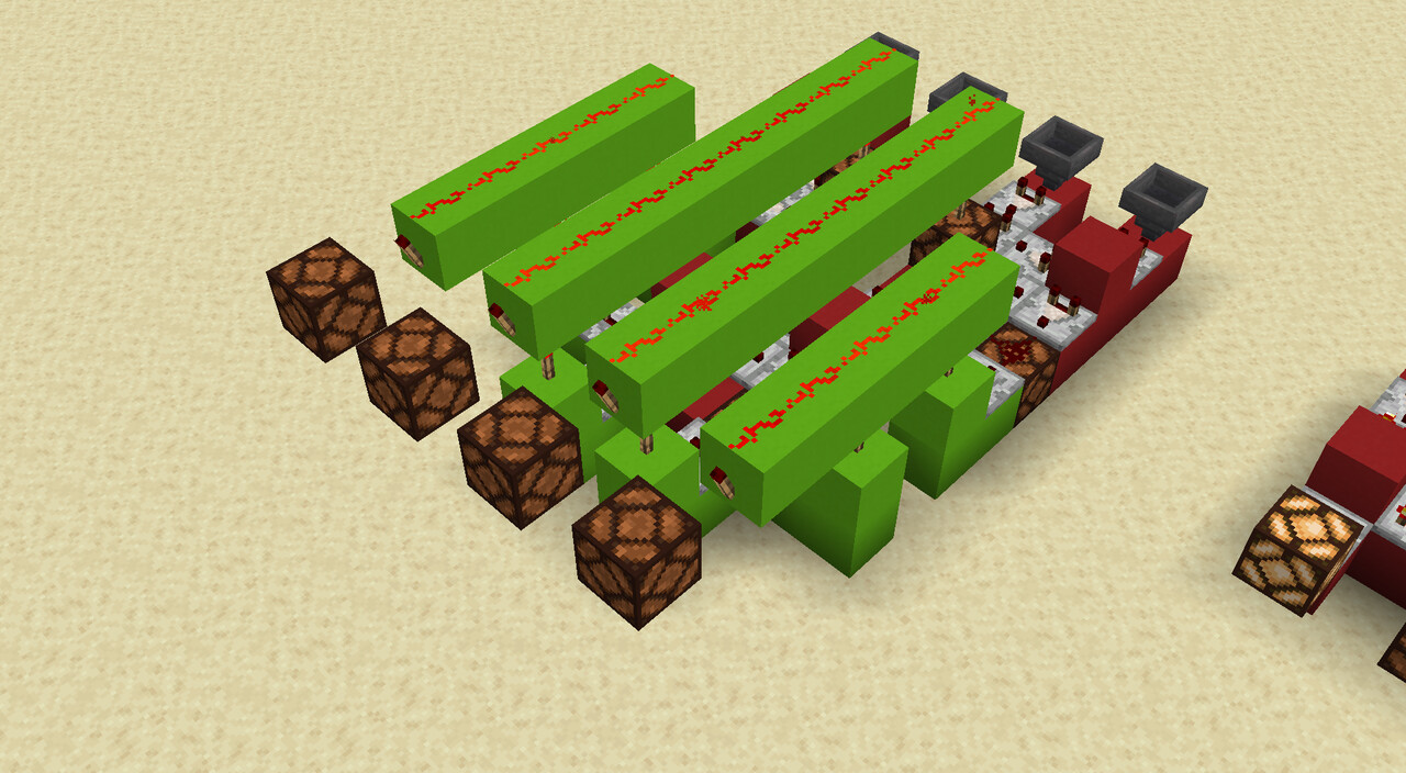 Signal Strength Sorter Minecraft Map