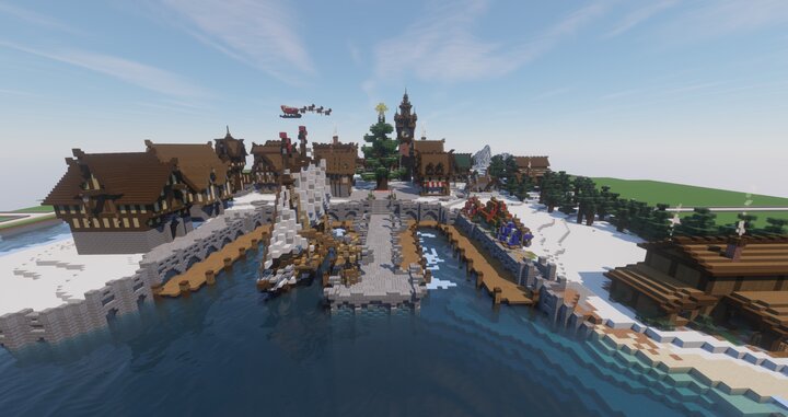 Christmas Village Minecraft Map