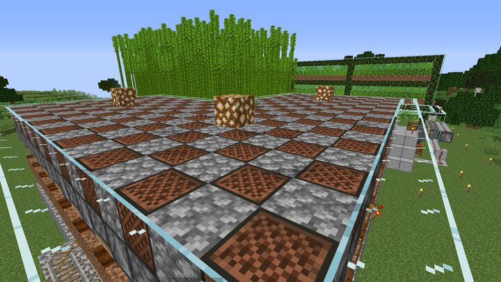 Melon and Pumpkin Farm for Villager Trading Minecraft Map