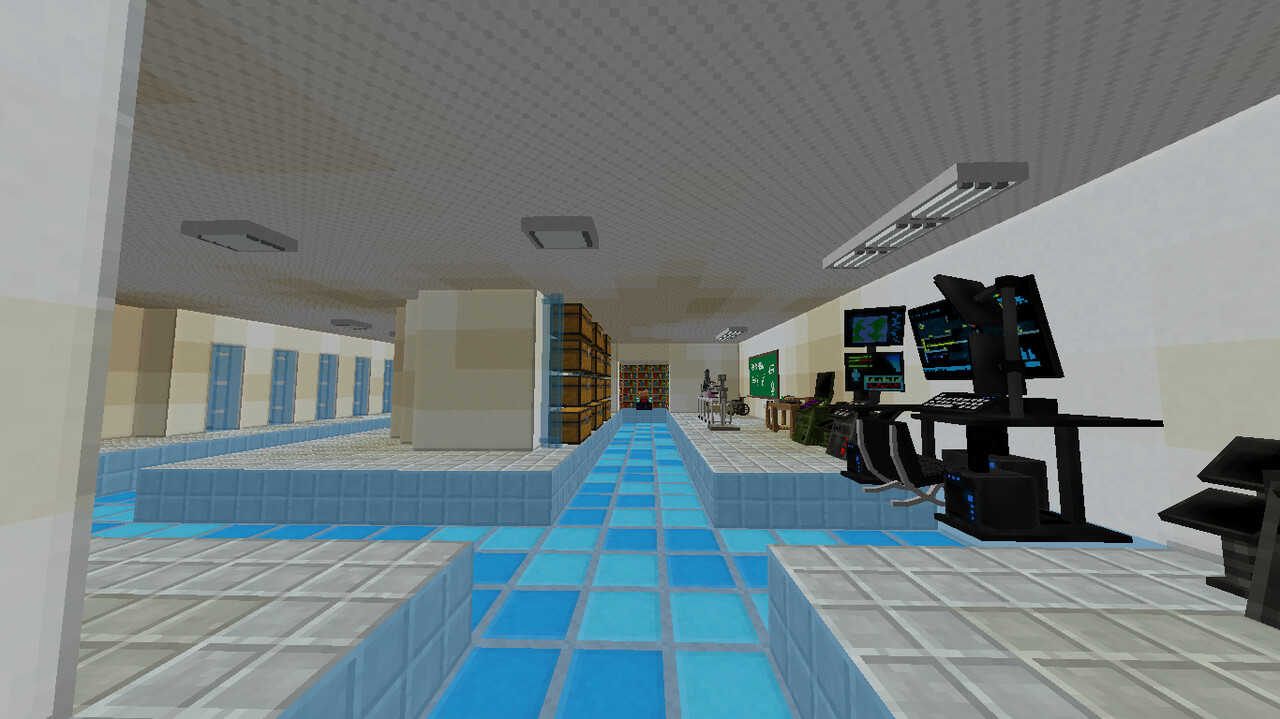 Suburban House/Laboratory Minecraft Map