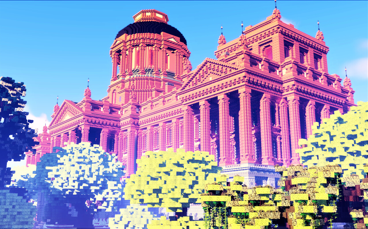Brick Capitol Building Minecraft Map