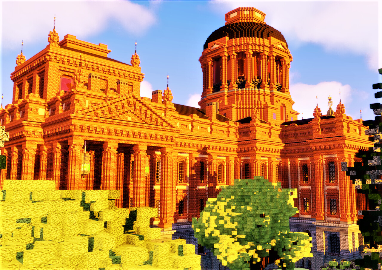 Brick Capitol Building Minecraft Map