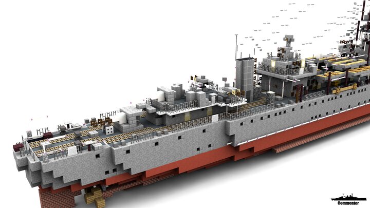 ORP Gryf 1:1 Scale Minecraft Map