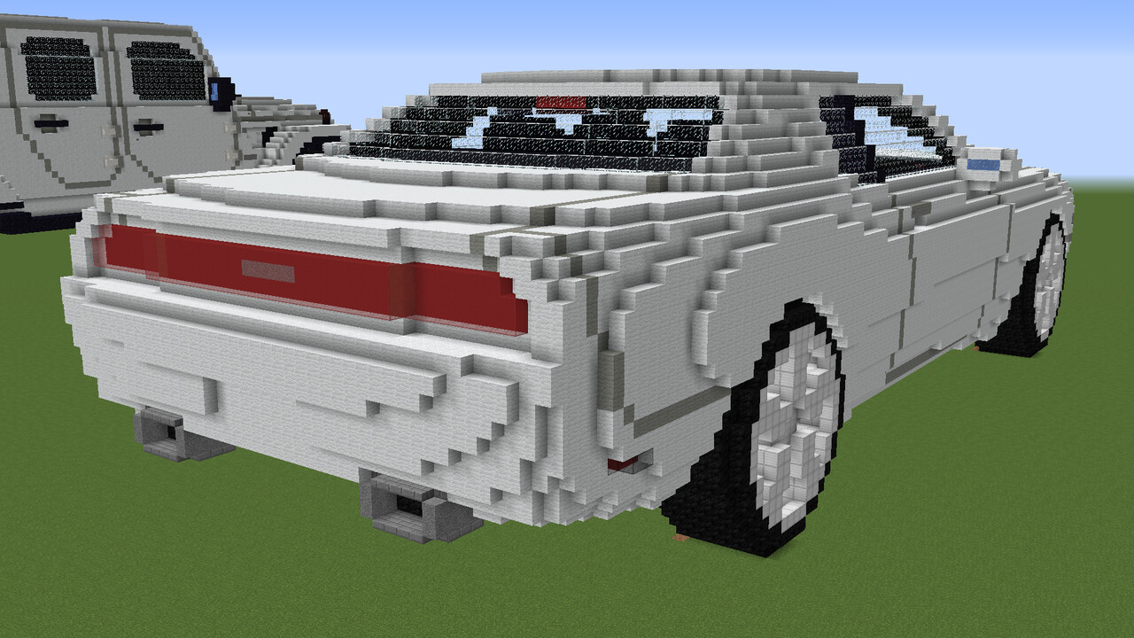 Dodge Challenger Minecraft Map