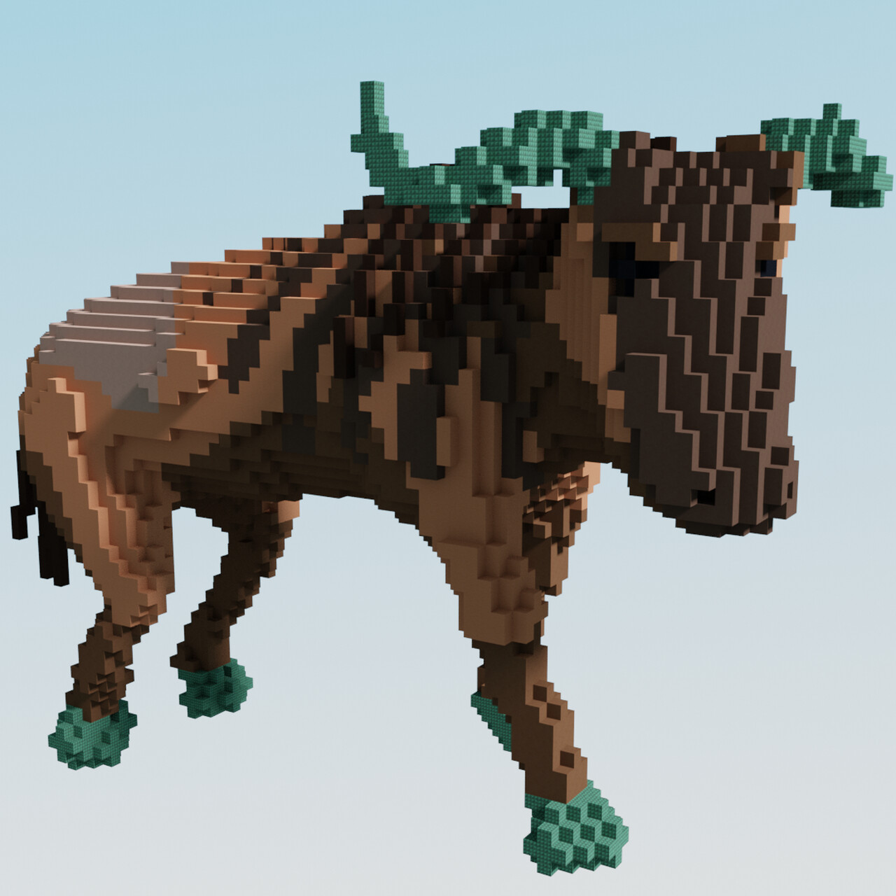 Jungle animals Minecraft Map