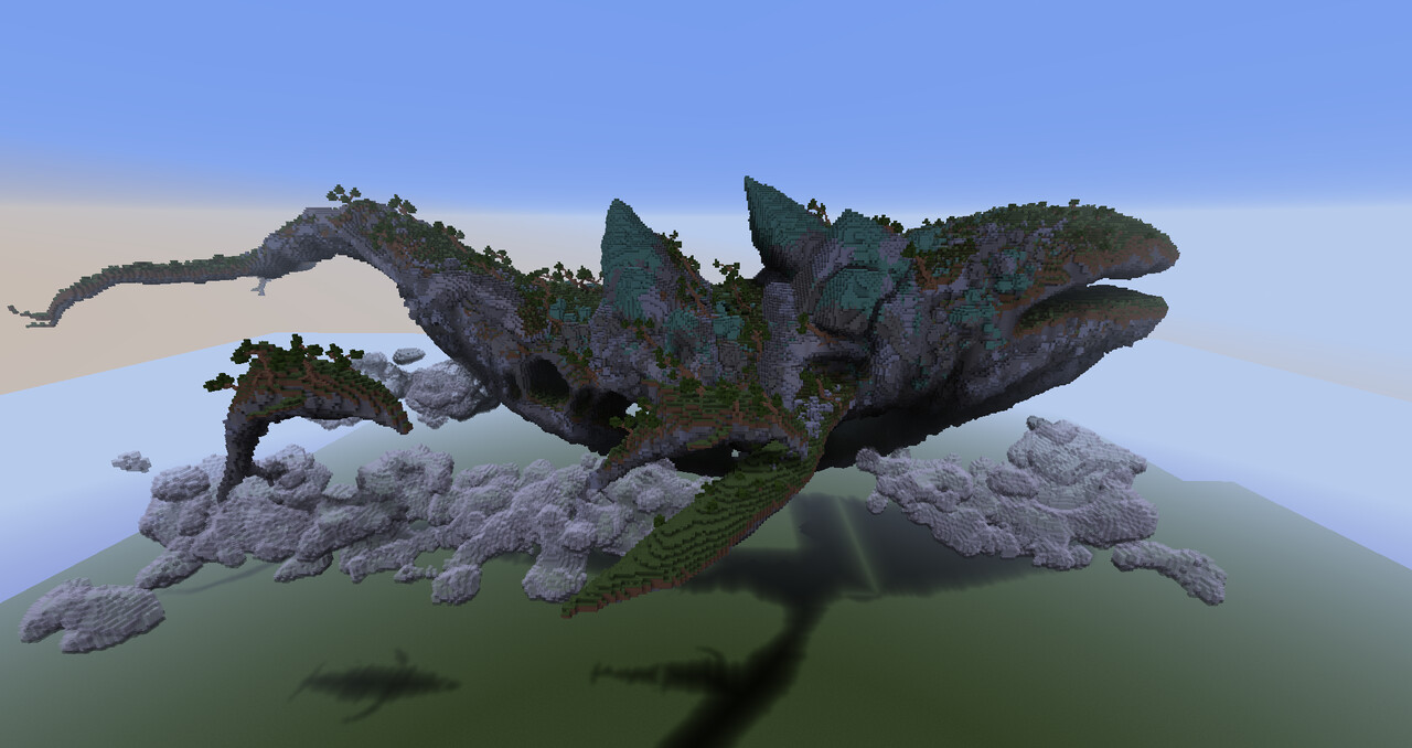 The Continent Whale (2018) Minecraft Map
