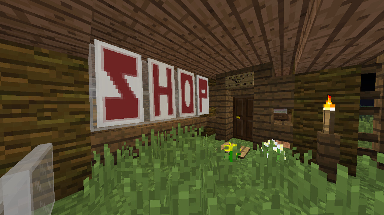 Banners Shop | Full PvP | SkyCraft Minecraft Map
