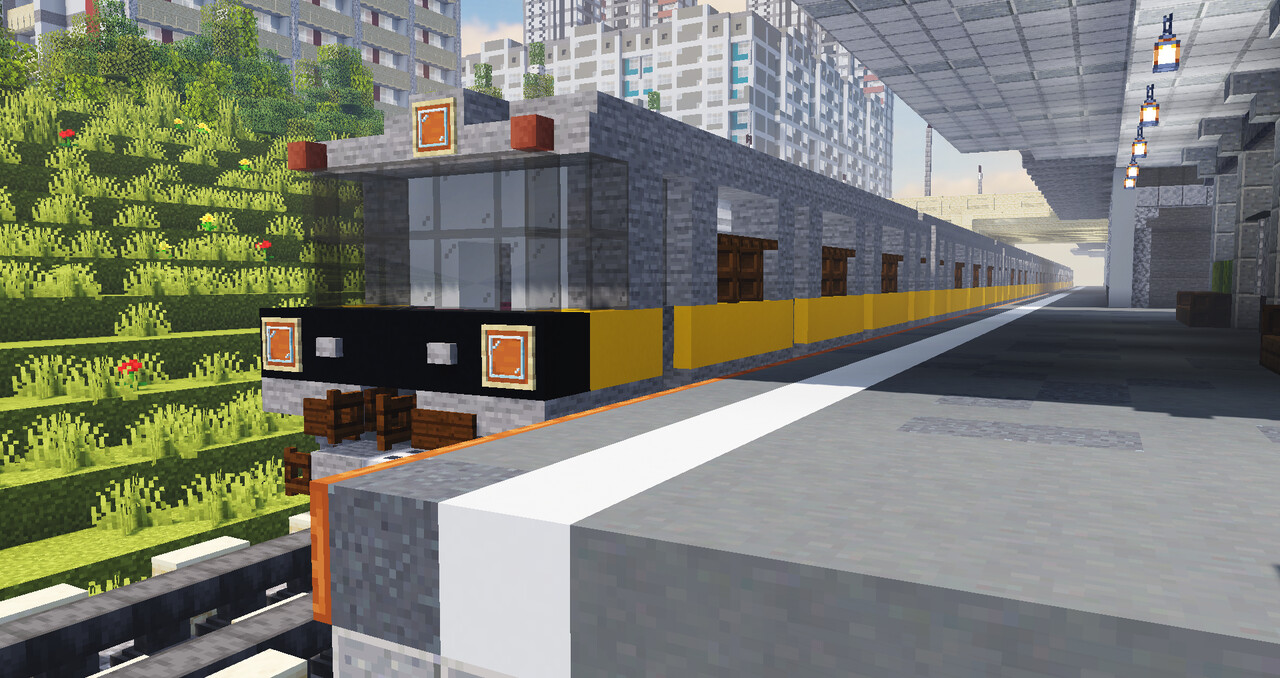 Urban Metro station Minecraft Map