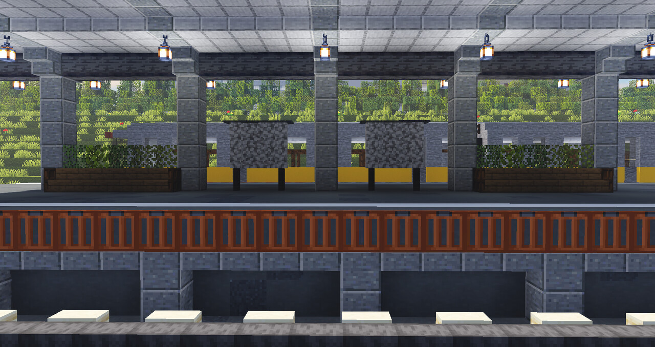 Urban Metro station Minecraft Map