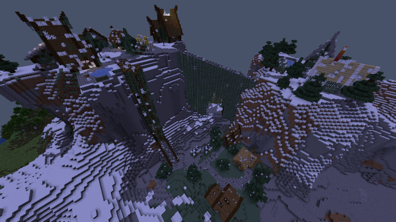 Post-Apocalyptic Village Minecraft Map