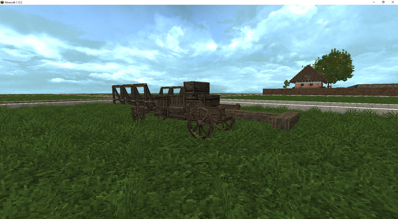 medieval wagons Minecraft Map