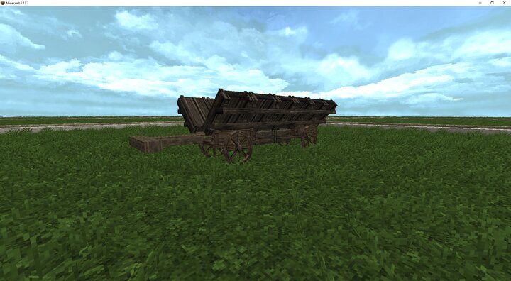 medieval wagons Minecraft Map