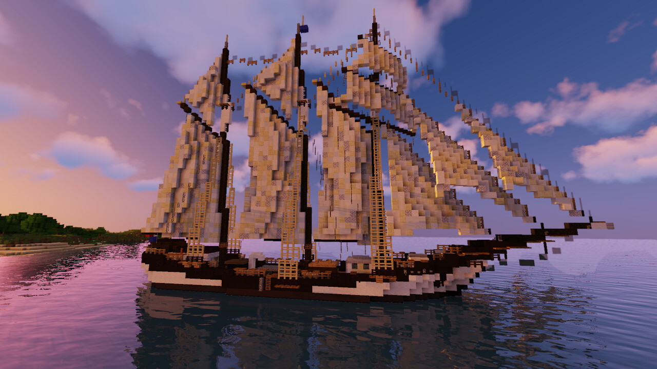 Oosterschelde tall ship Minecraft Map