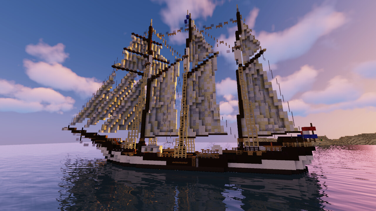 Oosterschelde tall ship Minecraft Map