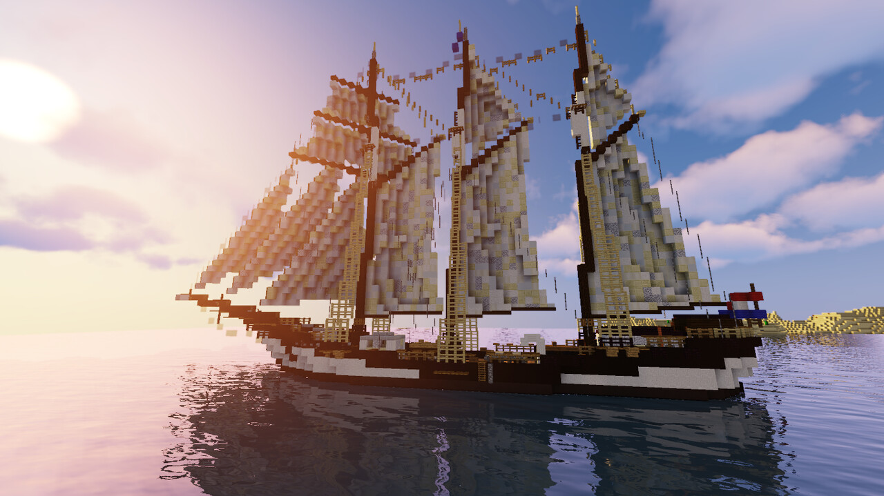 Oosterschelde tall ship Minecraft Map