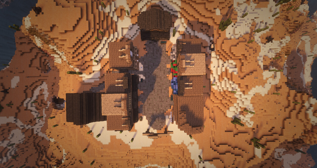 Wild West Village | Nations at War Minecraft Map
