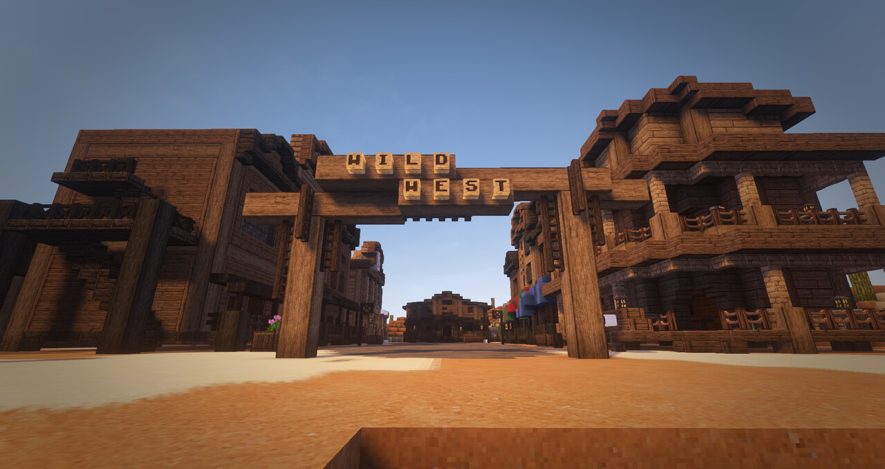 Wild West Village | Nations at War Minecraft Map