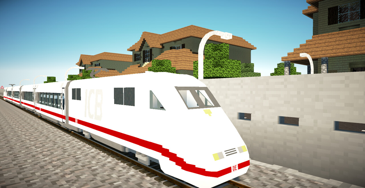 TrainCraft Snowfall City Project Minecraft Map