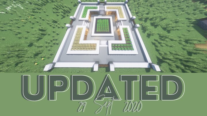 Modern Survival Farm Base [Free Download] Minecraft Map