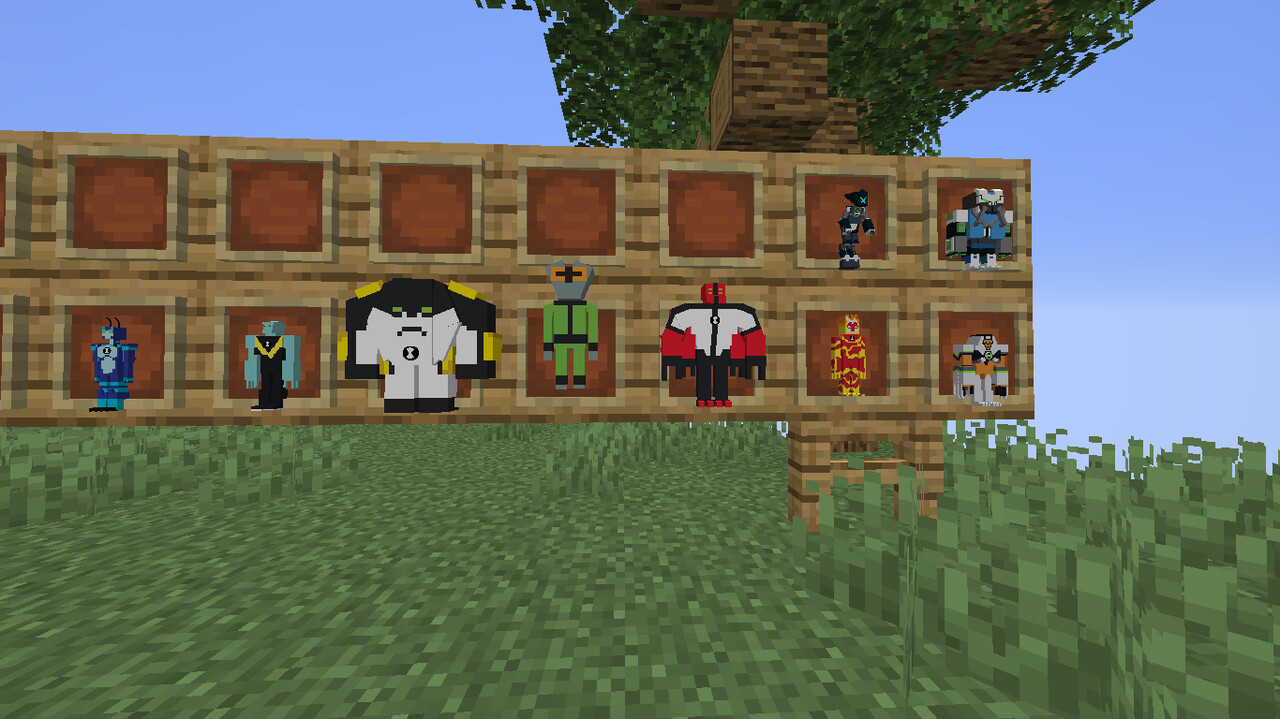 Ben 10 reboot Omnitrix Minecraft Map