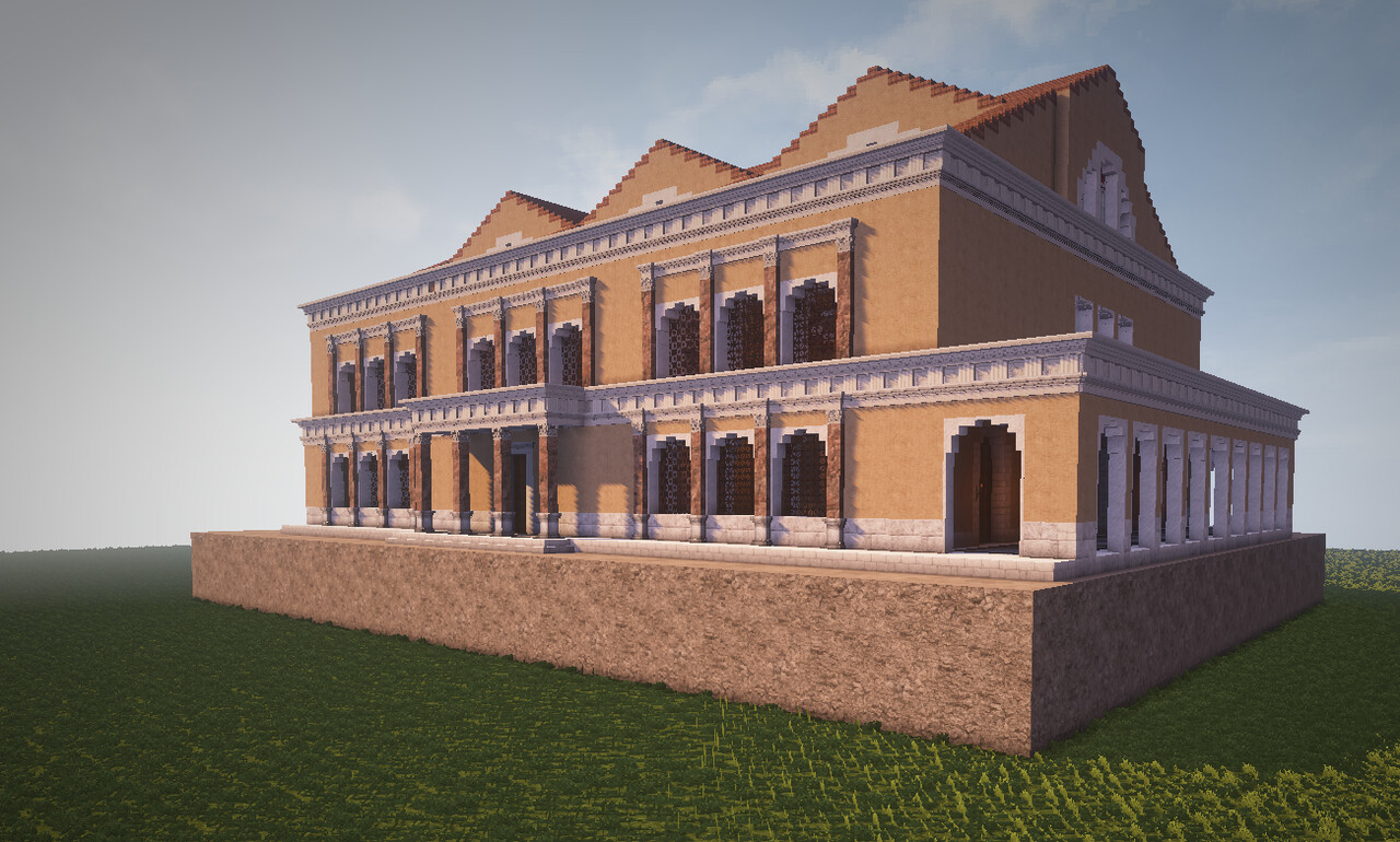 Building Rome with Conquest Reforged, Basilica of Maxentius Minecraft Map