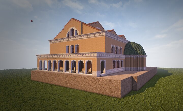Building Rome with Conquest Reforged, Basilica of Maxentius Minecraft Map
