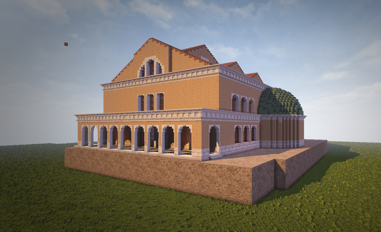 Building Rome with Conquest Reforged, Basilica of Maxentius Minecraft Map