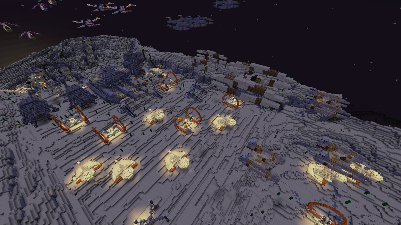 Star wars map [FlatteredMC] {Sneak peaks!} Minecraft Map