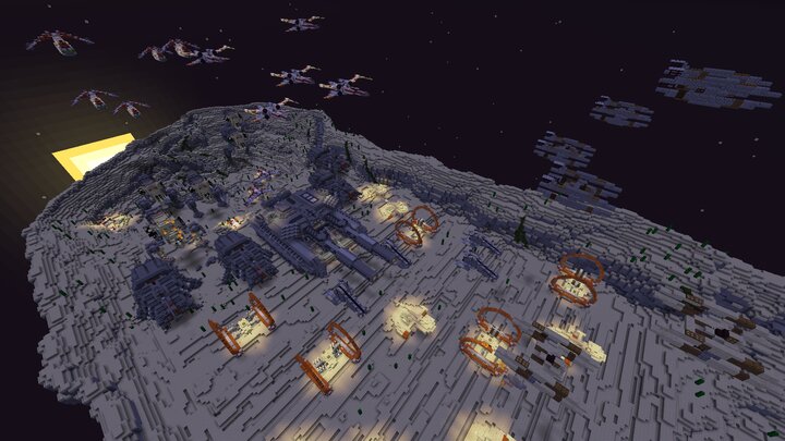 Star wars map [FlatteredMC] {Sneak peaks!} Minecraft Map
