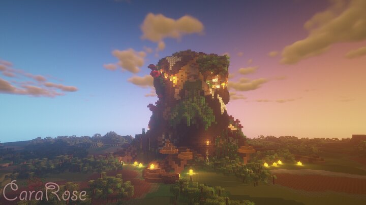 Forest Fairy 🍄 Magic Tree Minecraft Map