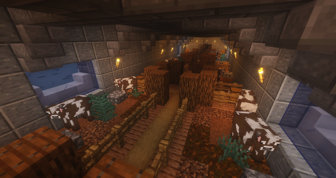 The Snowpiercer Train - 101 Sections!!! Minecraft Map