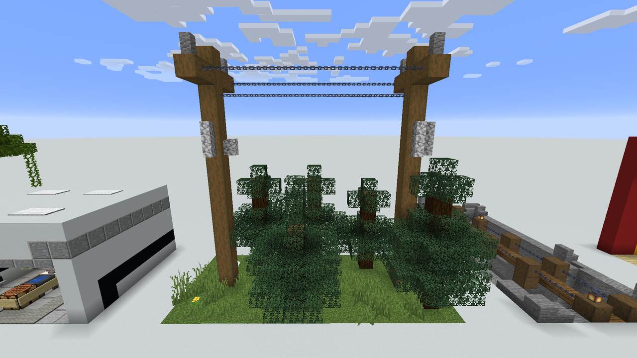 Sideways Chain Ideas!!! Minecraft Map