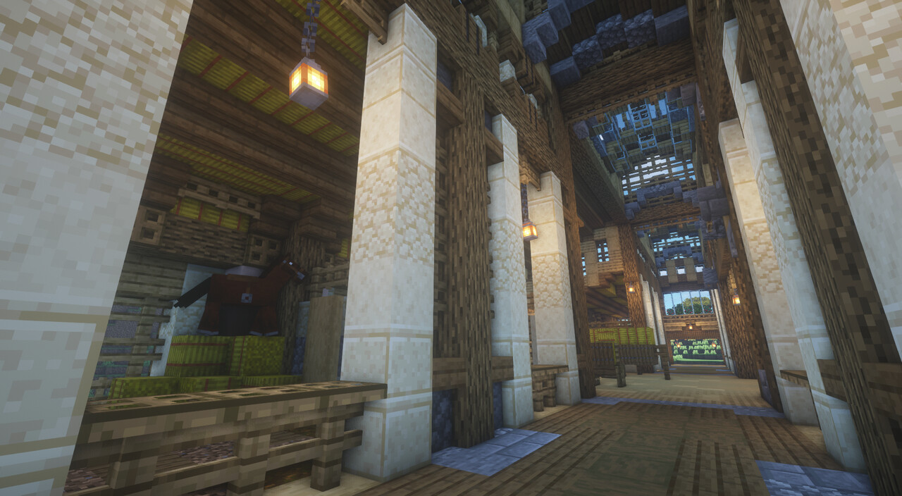 Stable in the plains Minecraft Map