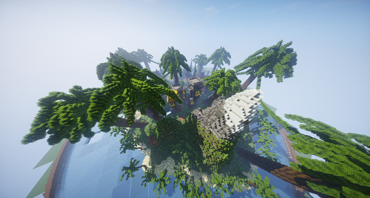 🌴 Castle Island - AliensBuilds 🌴 Minecraft Map