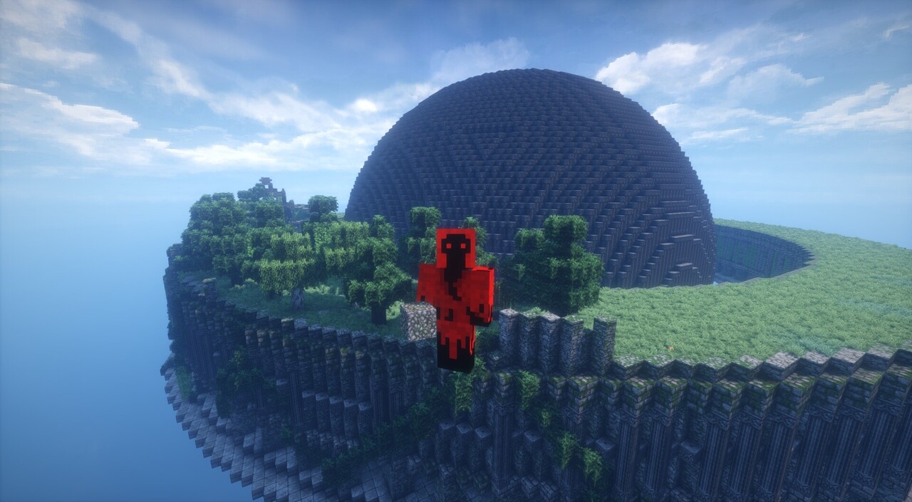 Castle in the sky Minecraft Map