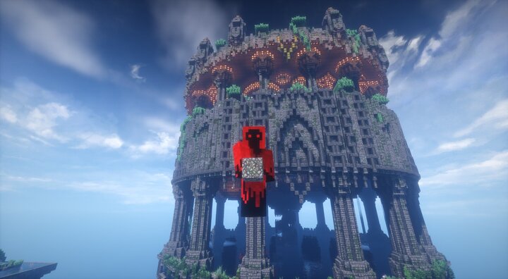 Castle in the sky Minecraft Map