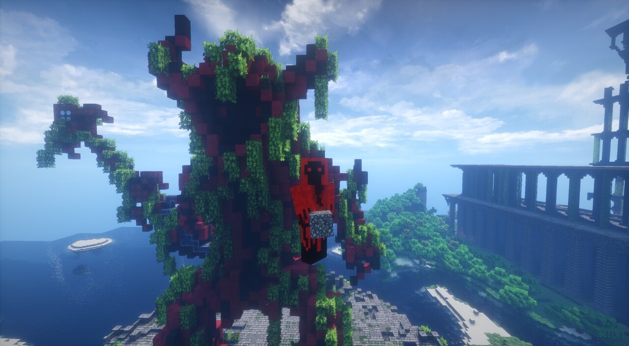 Castle in the sky Minecraft Map