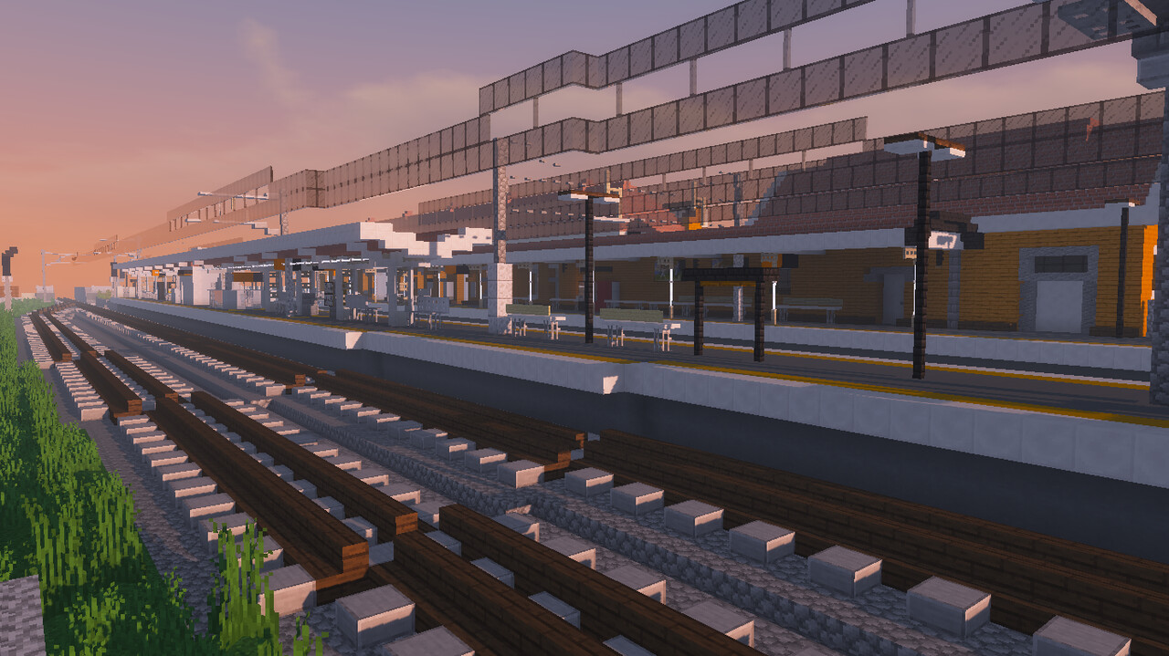 South Brisbane Station 1.5:1 [World Download] Minecraft Map