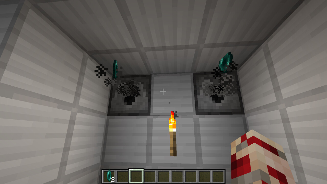 The begining of minecraft (with secret redstone bunker). Minecraft Map