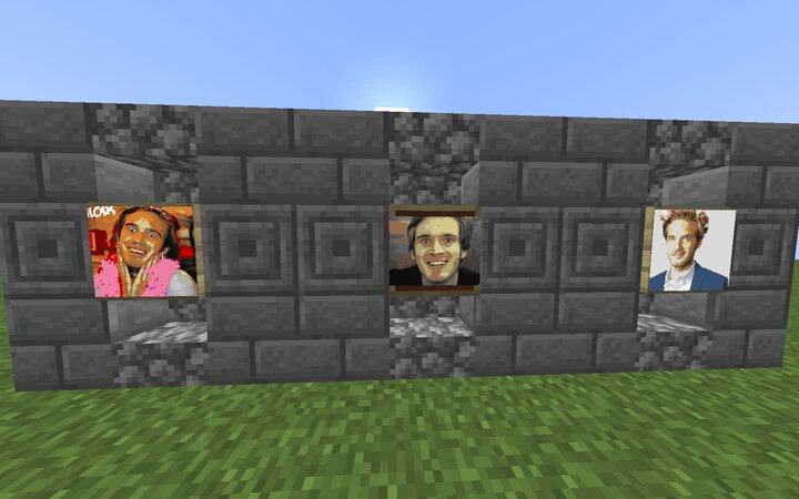 PEWDIEPIE IN MINECRAFT 1.14.4 Minecraft Map