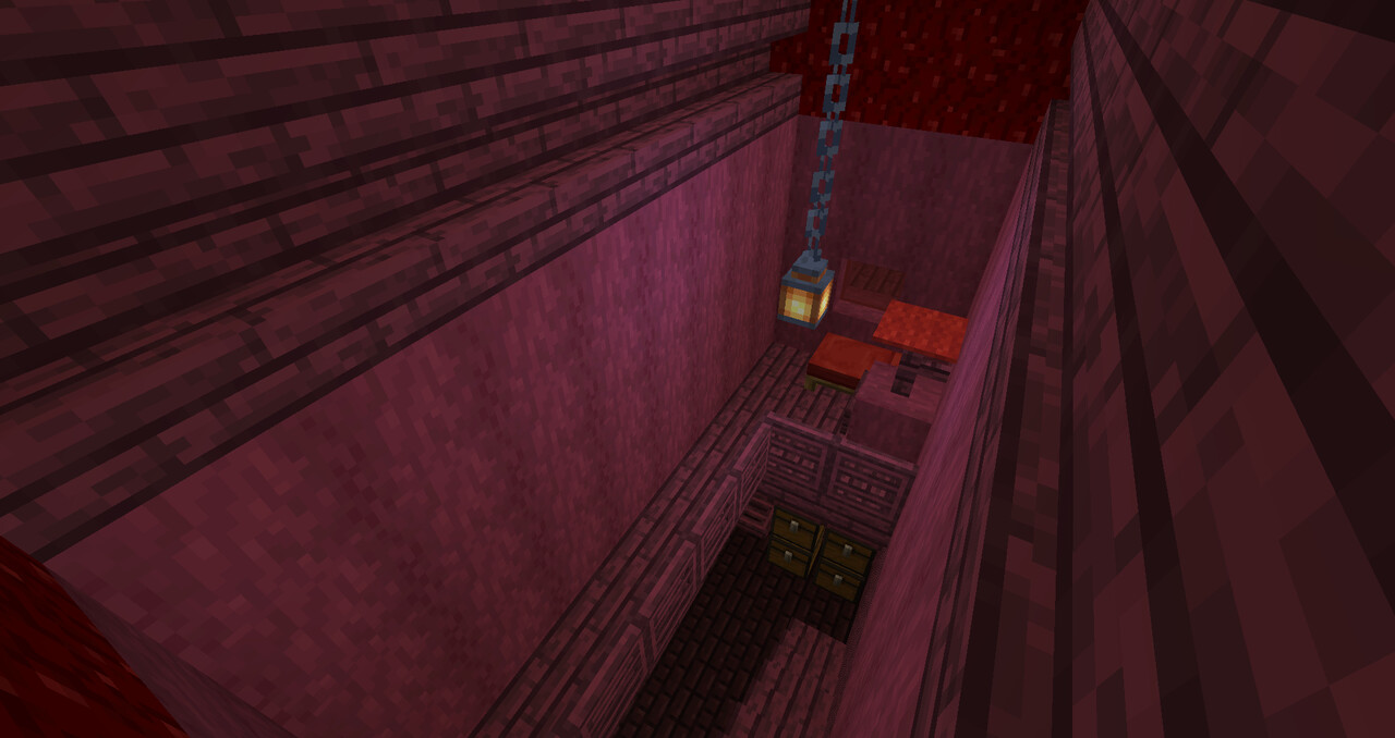 Nether House Crimson/Warped Forest Minecraft Map