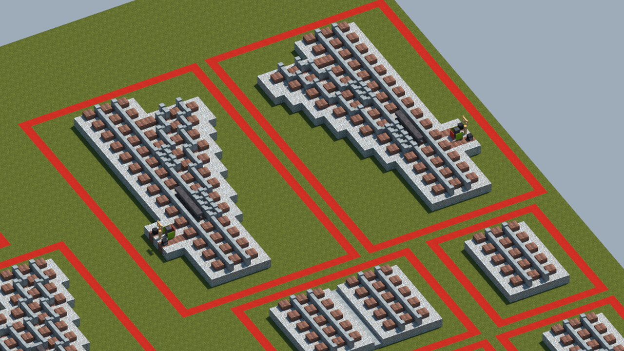 Dreamy's pack of railroad track [With download] Minecraft Map