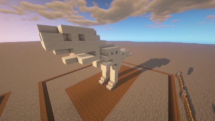 Little Things # 3: Dinosaur Skeleton Minecraft Map