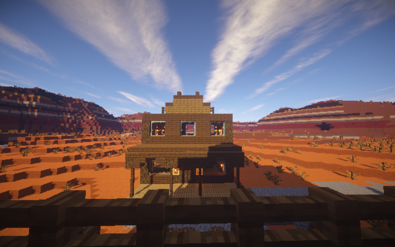 Western Town Minecraft Map